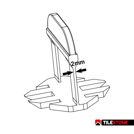 Accessories | Tilestone Level System Clips 2mm - 500pcs - Accessories ...