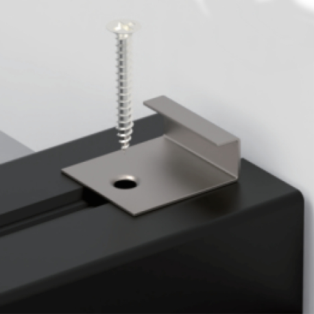 Decking board | 0.35x2.5 cm | Composite screws – 135 pcs - Outdoor ...